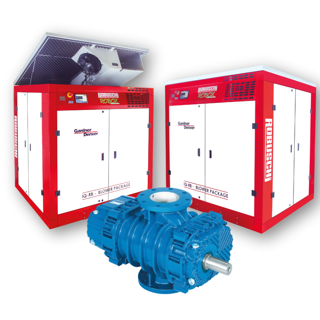 Sopradores de três lóbulos isentos de óleo | Robuschi – Airmax Compressores